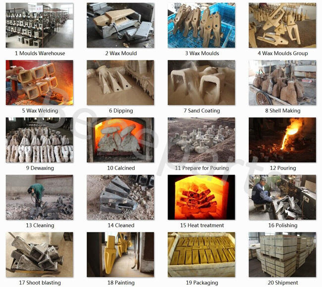 Excavator Attachments Esco Bucket Teeth V17tyl - Buy bucket teeth ...